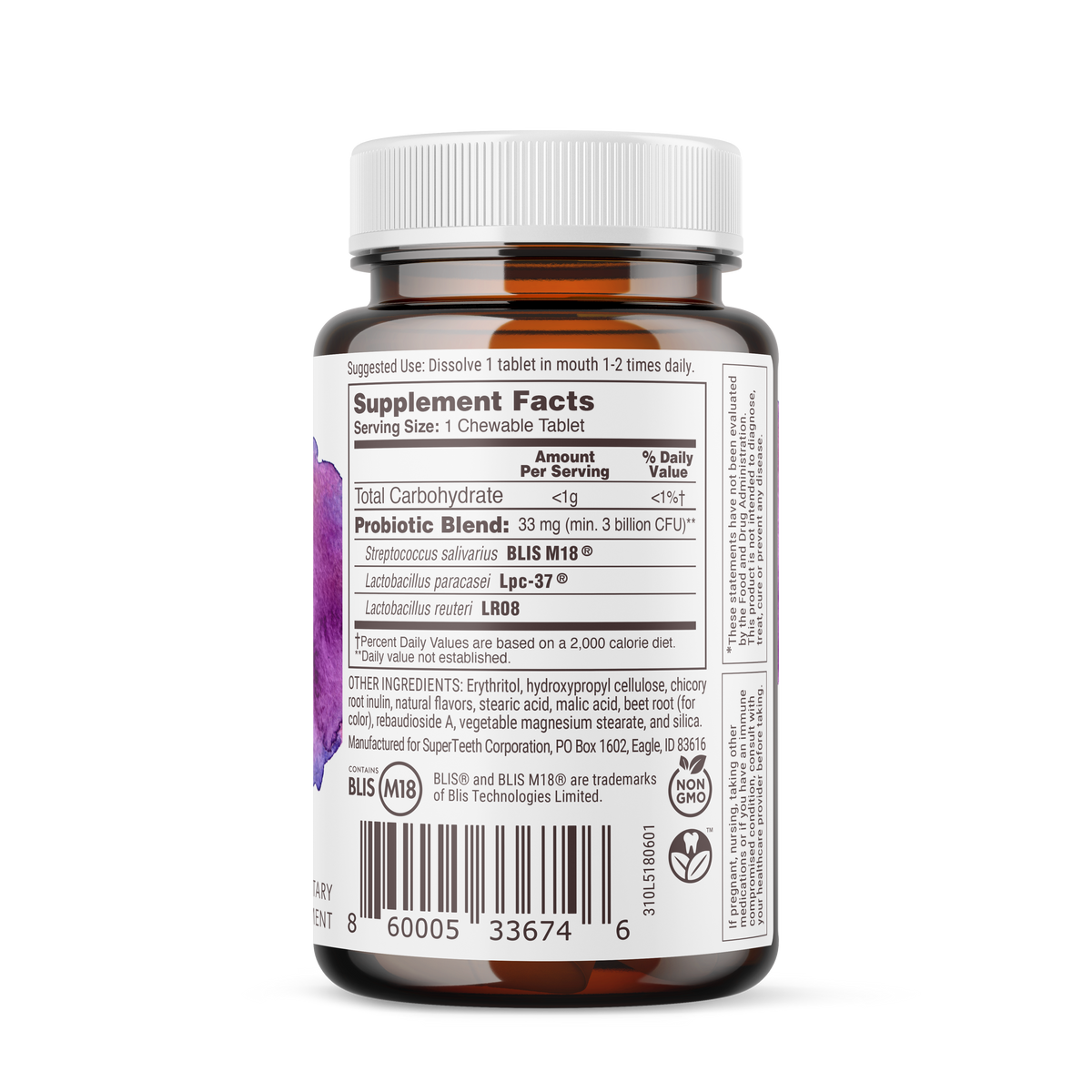 Dental Probiotic - Strawberry | SuperTeeth