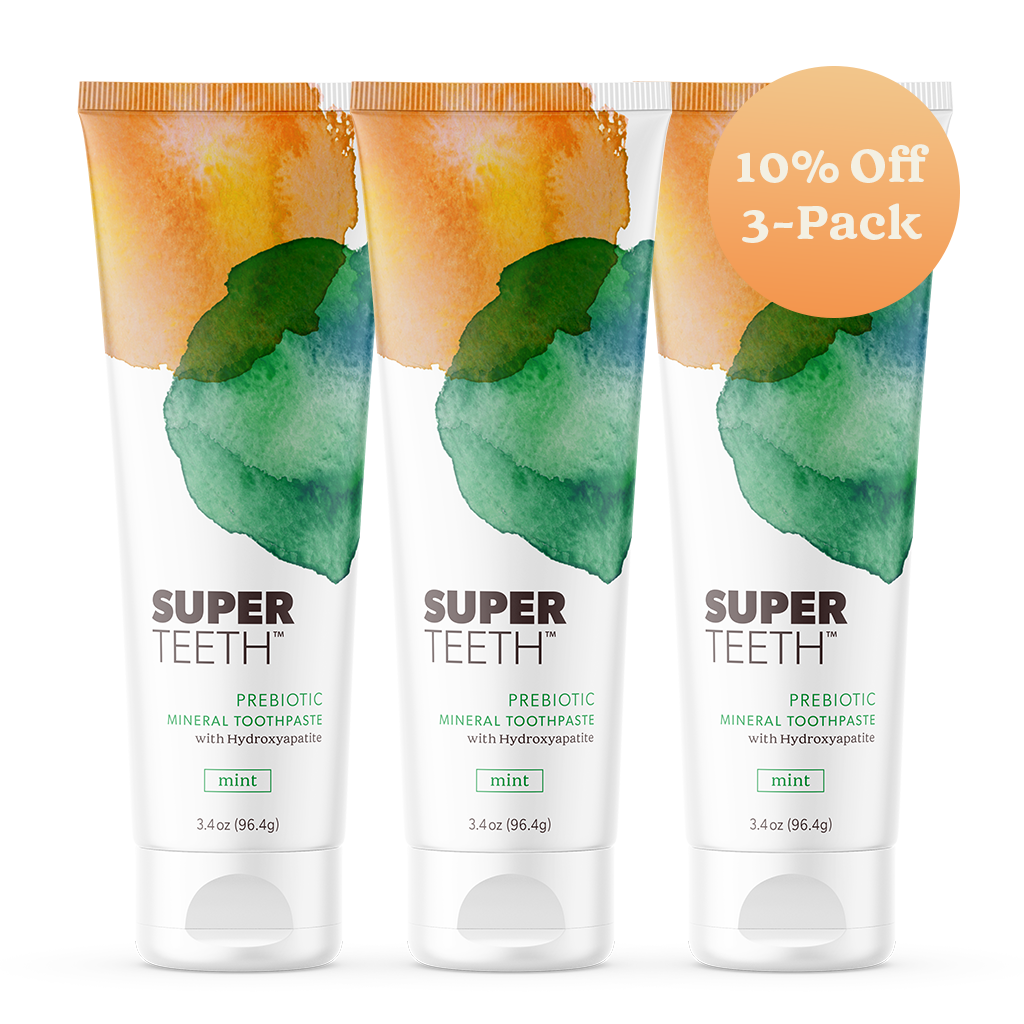 Remineralizing Hydroxyapatite Toothpaste Value Pack | SuperTeeth