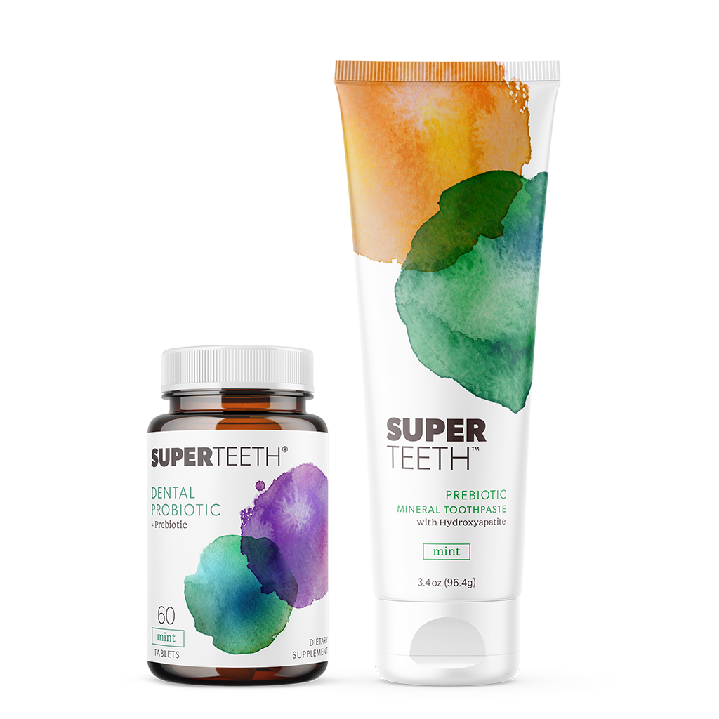 Dental Probiotic + Prebiotic Mineral Toothpaste Bundle