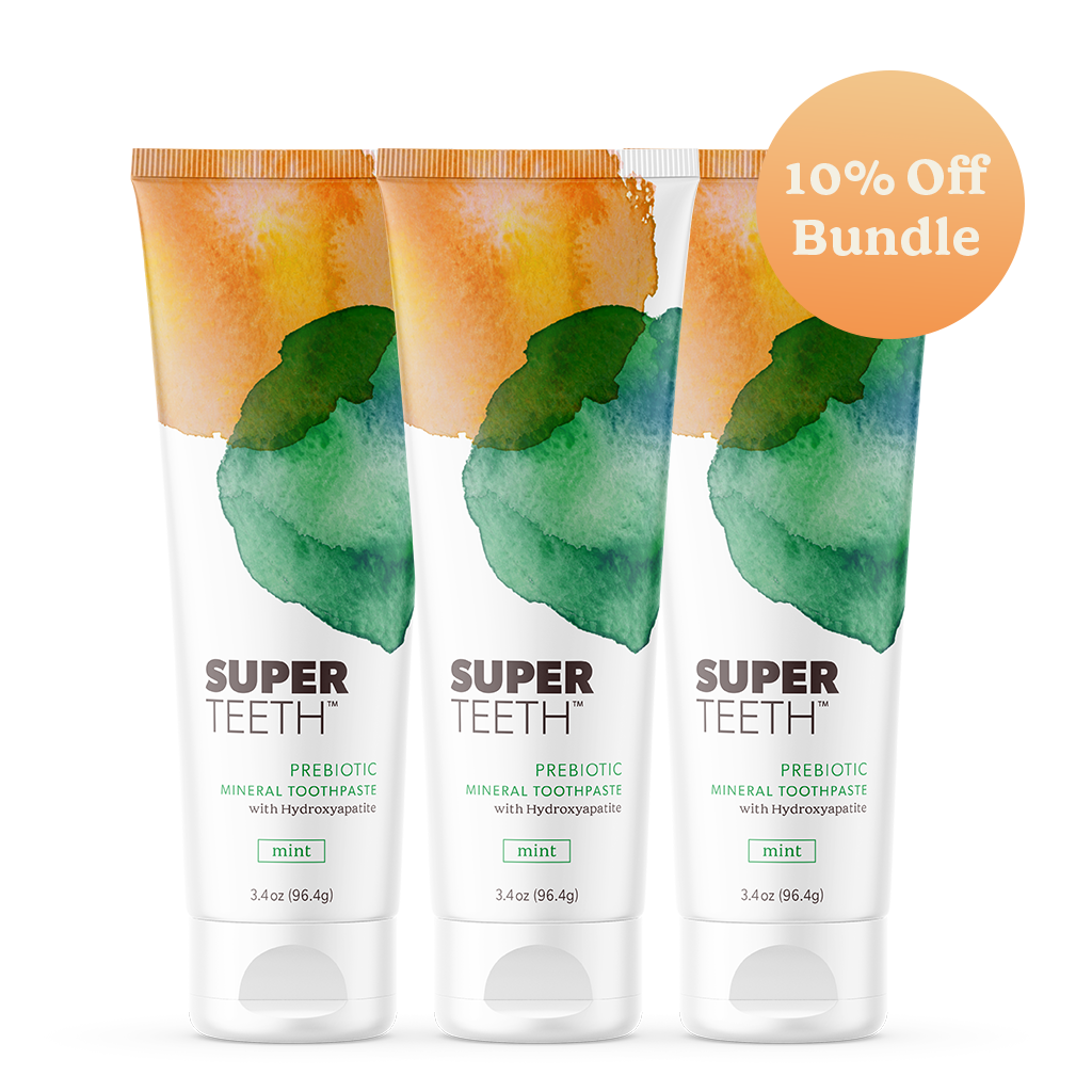 Remineralizing Hydroxyapatite Toothpaste Value Pack | SuperTeeth